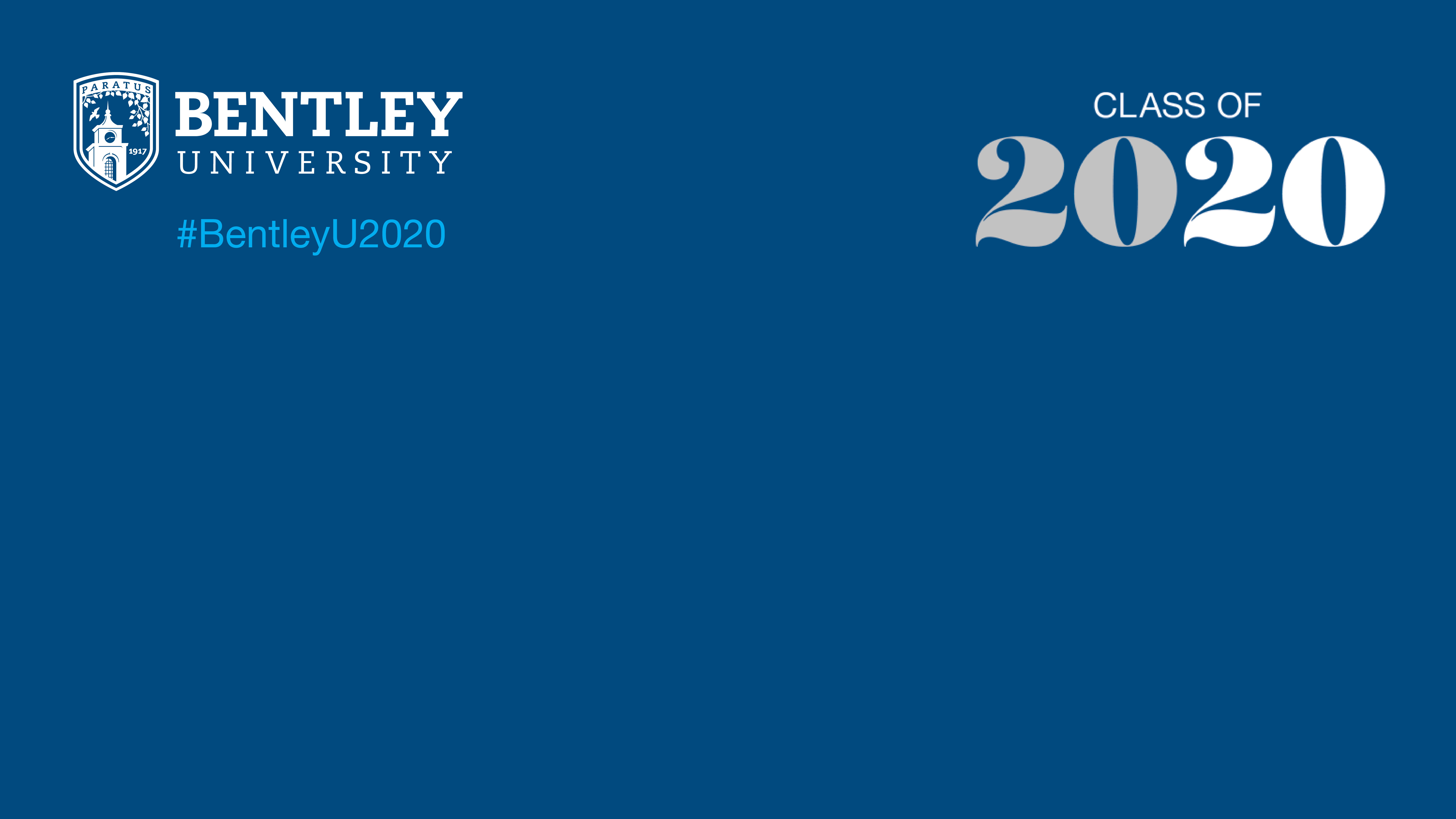 Bentley University Commencement Home | Bentley University